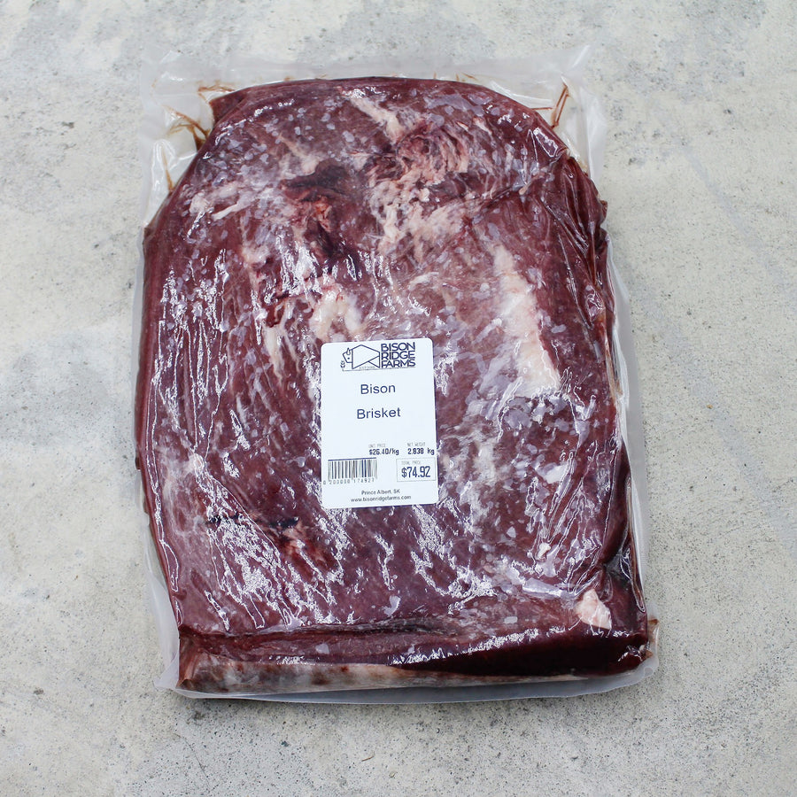 BISON BRISKET – Bison Ridge Farms